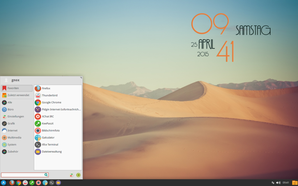 XFCE und Numix: Whisker Menu Dark Theme – Linux Tipps